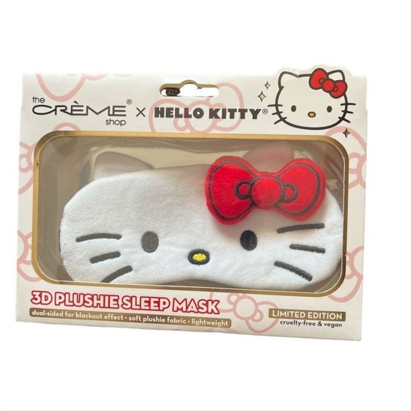 Sanrio | Accessories | The Creme Shop X Sanrio Hello Kitty 3d Plushie ...